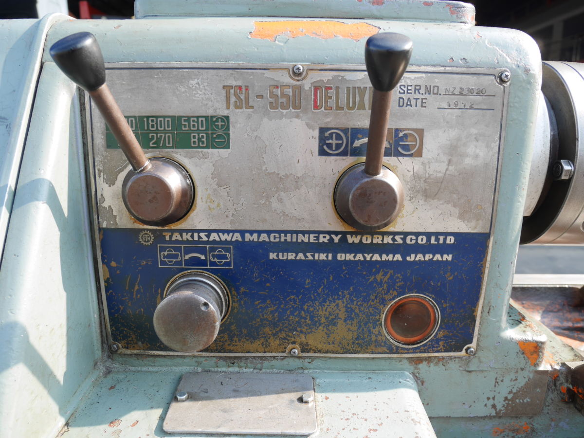 TAKISAWA TSL-550 – บริษัท ไฮเทค แมชชินเนอรี่ จำกัด ผู้จัดจำหน่าย ...